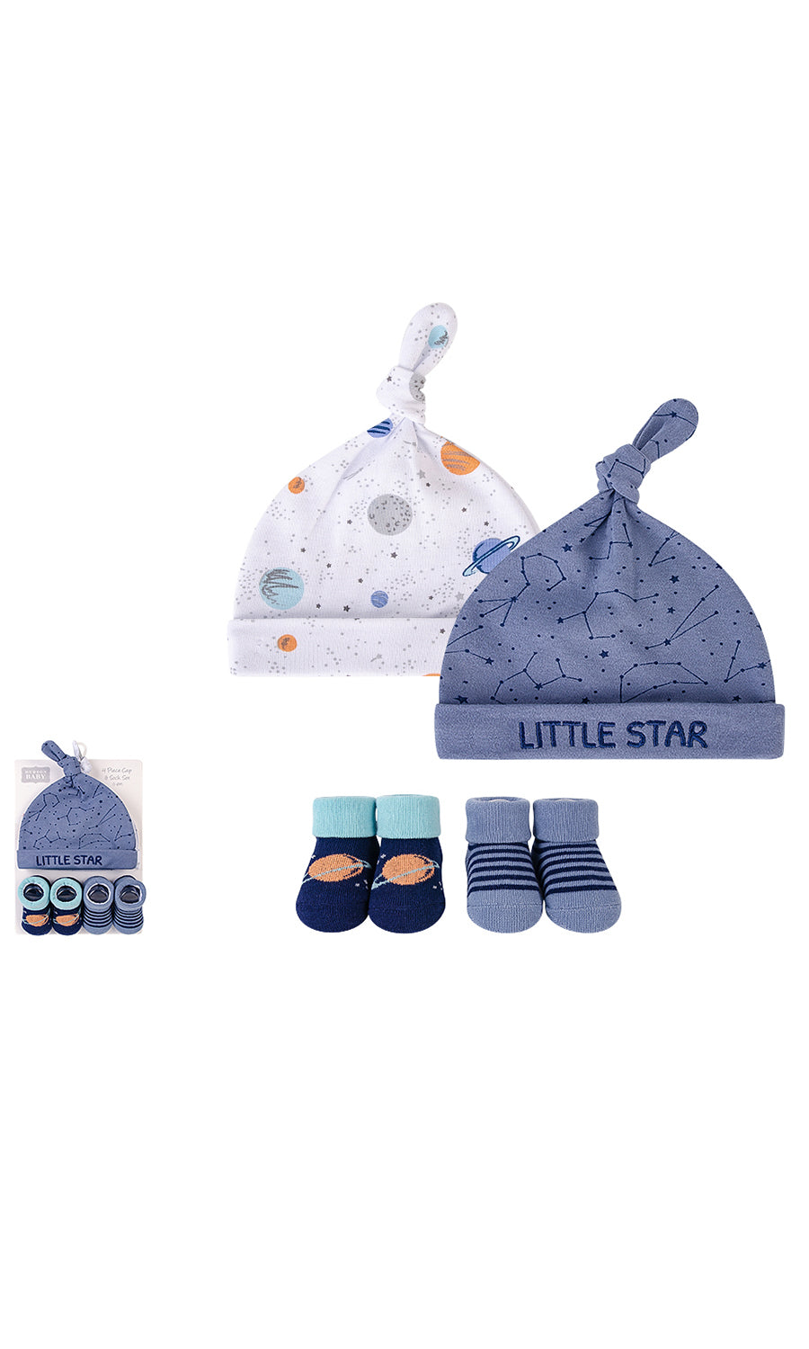 Caps & Socks Set Pack Of 2 - 0275268 – Zubaidas Online
