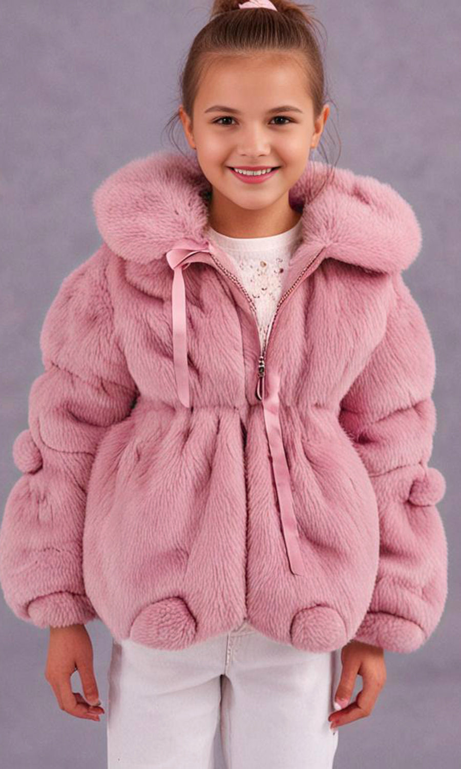 Girls Plush Jacket - 0298368 – Zubaidas Online