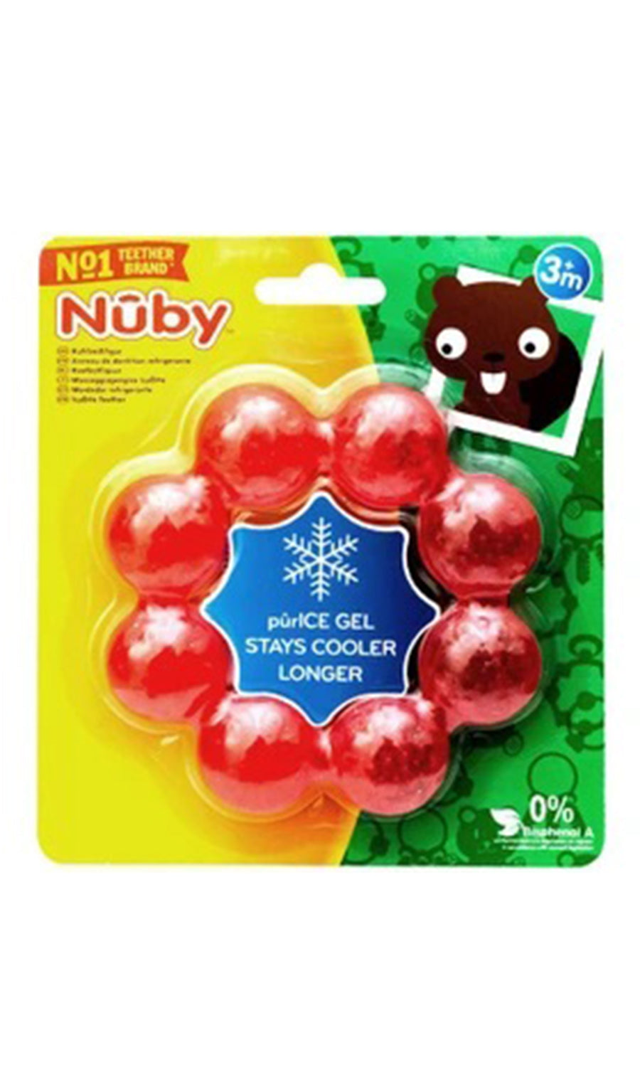 Nuby Water-Filled Teething Ring – Zubaidas Online